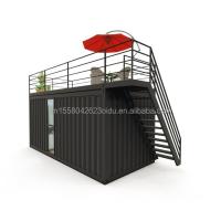China Modern Design 20ft or 40ft Portable Shipping Container Clothing Store Prefab Mobile Shop Store House for Retail Business for sale