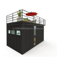China Modern Design 20ft or 40ft Portable Shipping Container Clothing Store Prefab Mobile Shop Store House for Retail Business for sale