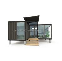 China Customized Color Container House Movable Prefabricated House 20ft Prefab Shipping Tiny House Kit for Hotel for sale