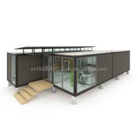 China Customized Color Container House Movable Prefabricated House 20ft Prefab Shipping Tiny House Kit for Hotel for sale
