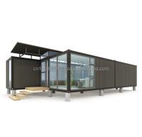 China Customized Color Container House Movable Prefabricated House 20ft Prefab Shipping Tiny House Kit for Hotel for sale