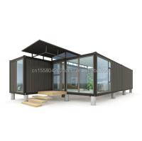 China Customized Color Container House Movable Prefabricated House 20ft Prefab Shipping Tiny House Kit for Hotel for sale
