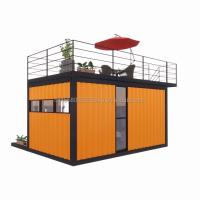 China Hotel 20 Foot Portable Container Clothes Shop Prefabricated Cafe Mobile Store Warehouse for sale