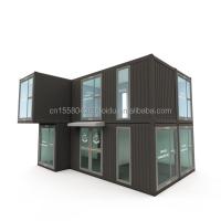 China 50/75/100mm Wave Sandwich Panel Walls Modular Container Prefab Office for Modern and Flexible Workspaces for sale