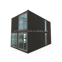 China 50/75/100mm Wave Sandwich Panel Walls Modular Container Prefab Office for Modern and Flexible Workspaces for sale