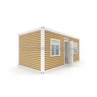 China Hotel Accommodation Aluminum Alloy Windows Modern Modular Steel Structure Imitation Wooden Luxury Single Person Apartment for sale