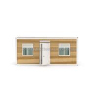 China Hotel Accommodation Aluminum Alloy Windows Modern Modular Steel Structure Imitation Wooden Luxury Single Person Apartment for sale
