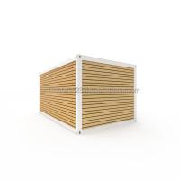 China Hotel Accommodation Aluminum Alloy Windows Modern Modular Steel Structure Imitation Wooden Luxury Single Person Apartment for sale