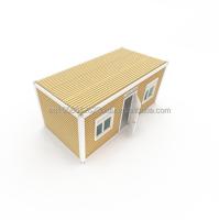 China Hotel Accommodation Aluminum Alloy Windows Modern Modular Steel Structure Imitation Wooden Luxury Single Person Apartment for sale