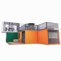 China 40ft Steel Homes with Chinese Design Style Luxury Living in Prefabricated Container Houses for sale