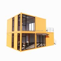 China 20ft Flat Packaging Sturdy and Durable for Bathroom Outdoor Container Storage Room Glass for sale