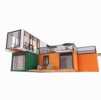 China 40ft Steel Homes with Chinese Design Style Luxury Living in Prefabricated Container Houses for sale