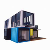 China 40ft Steel Homes with Chinese Design Style Luxury Living in Prefabricated Container Houses for sale