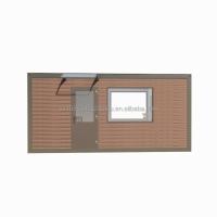 China Galvanized Steel Square Tubes Main Structure Prefab House for 20ft or 40ft Modern Luxury Villa Home for sale