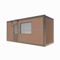 China Galvanized Steel Square Tubes Main Structure Prefab House for 20ft or 40ft Modern Luxury Villa Home for sale