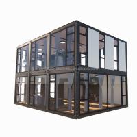China Galvanized Steel Square Tubes Container The Ultimate Solution for Clothes Shop Cafe Office Retail Store Mobile Warehouse for sale