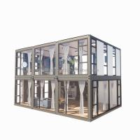 China Galvanized Steel Square Tubes Container The Ultimate Solution for Clothes Shop Cafe Office Retail Store Mobile Warehouse for sale