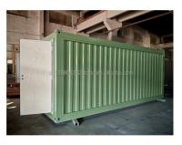 China Galvanized Steel Square Tubes Main Structure Container Houses for Whole Assemble 20ft 40ft Prefab Coffee Shop for sale