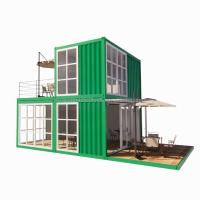 China Fully Furnished Container Housing Customized Color 20 ft Sea Freight Container for Hotel and Supermarket Needs Only for sale