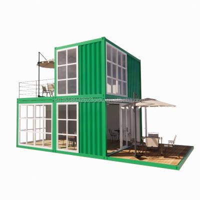 China Fully Furnished Container Housing Customized Color 20 ft Sea Freight Container for Hotel and Supermarket Needs Only for sale