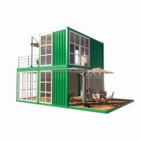 China Fully Furnished Container Housing Customized Color 20 ft Sea Freight Container for Hotel and Supermarket Needs Only for sale