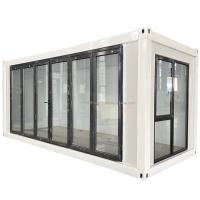 China Customized Color 20ft Living Container Home Prefabricated Tiny House with Galvanized Steel Square Tubes and Modular Design for sale