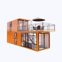 China Hotel Prefab Modular Steel Container Homes Sentry Box Mobile Container House 20ft 40ft for sale