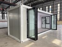 China Customized Color 20ft Living Container Home Prefabricated Tiny House with Galvanized Steel Square Tubes and Modular Design for sale
