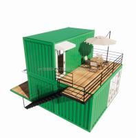 China Fully Furnished Container Housing Customized Color 20 ft Sea Freight Container for Hotel and Supermarket Needs Only for sale
