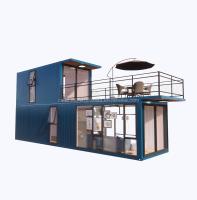 China Hotel Prefab Modular Steel Container Homes Sentry Box Mobile Container House 20ft 40ft for sale