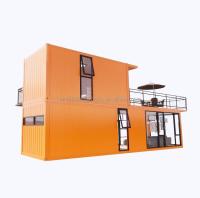 China Hotel Prefab Modular Steel Container Homes Sentry Box Mobile Container House 20ft 40ft for sale