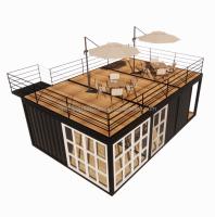 China Customized Color Container Bar Coffee Shop with Chinese Design Style and 20 Foot Prefabricated Container for sale