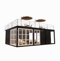 China Customized Color Container Bar Coffee Shop with Chinese Design Style and 20 Foot Prefabricated Container for sale