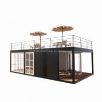 China Customized Color Container Bar Coffee Shop with Chinese Design Style and 20 Foot Prefabricated Container for sale