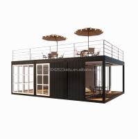 China Customized Color Container Bar Coffee Shop with Chinese Design Style and 20 Foot Prefabricated Container for sale