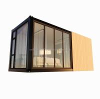 China Wooden Sturdy Steel Sun House 20ft Flat Container House with Wall 50/75/100mm Wave Sandwich Panel for sale