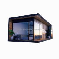 China Container Houses Prefabricated Casas Customized Color Wooden Glass Sunroom House Prefab Container Homes for sale