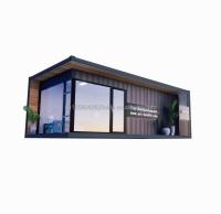China Container Houses Prefabricated Casas Customized Color Wooden Glass Sunroom House Prefab Container Homes for sale