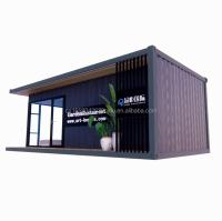 China Container Houses Prefabricated Casas Customized Color Wooden Glass Sunroom House Prefab Container Homes for sale