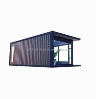 China Container Houses Prefabricated Casas Customized Color Wooden Glass Sunroom House Prefab Container Homes for sale