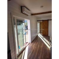 China Complete Set of Equipment for Constructing 40ft Prefabricated Container Modular Cabins Modern Design for sale