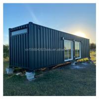 China Complete Set of Equipment for Constructing 40ft Prefabricated Container Modular Cabins Modern Design for sale