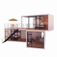 China Wall 50/75/100mm Wave Sandwich Panel Portable House Mobile Homes Prefab Office Building for Luxury Container Hotel Kitchens for sale