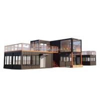China Affordable Beautiful House with Walls Multiple Combinations of 20ft Prefab Home Tiny Houses Container in Customized Color for sale