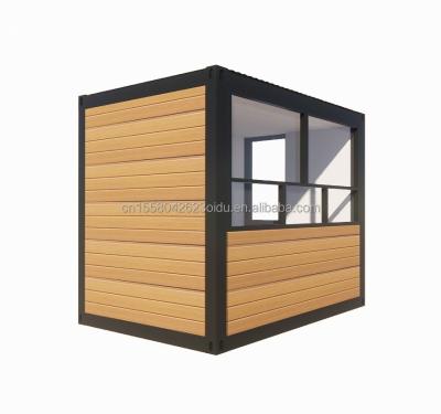 China Galvanized Steel Square Tubes Houses Suitable for Mobile Coffee Truck Bar and Shipping Container Bar for sale