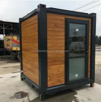 China Galvanized Steel Square Tubes Houses Suitable for Mobile Coffee Truck Bar and Shipping Container Bar for sale