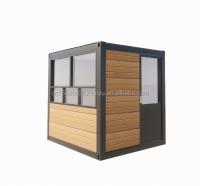 China Galvanized Steel Square Tubes Houses Suitable for Mobile Coffee Truck Bar and Shipping Container Bar for sale