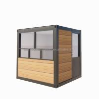 China Galvanized Steel Square Tubes Houses Suitable for Mobile Coffee Truck Bar and Shipping Container Bar for sale