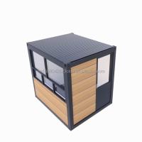 China Galvanized Steel Square Tubes Houses Suitable for Mobile Coffee Truck Bar and Shipping Container Bar for sale