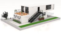 China Foldable Puerto Rico Living 40ft Luxury Pack Shipping Container Casas Modulares Prefabricadas Pre Fab House for Market for sale